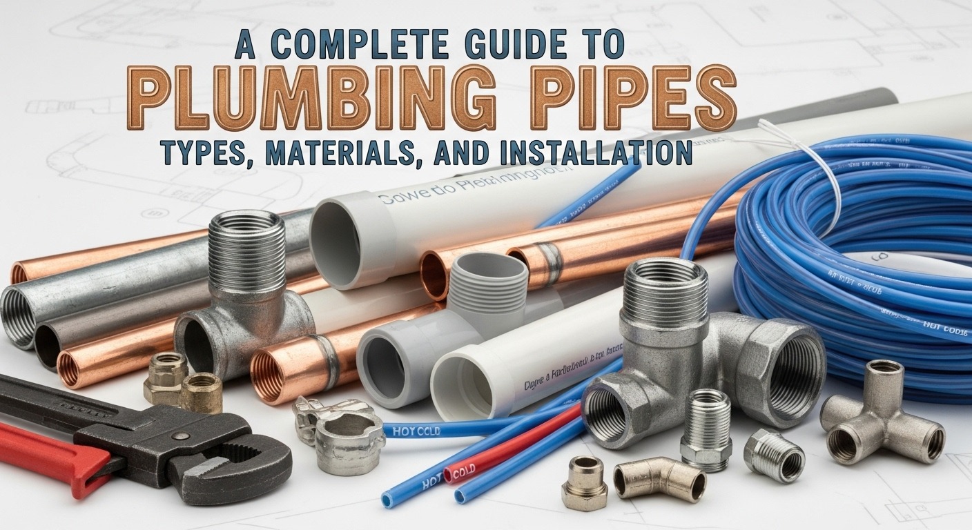 A Complete Guide to Plumbing Pipes: Types, Materials, and Installation ...