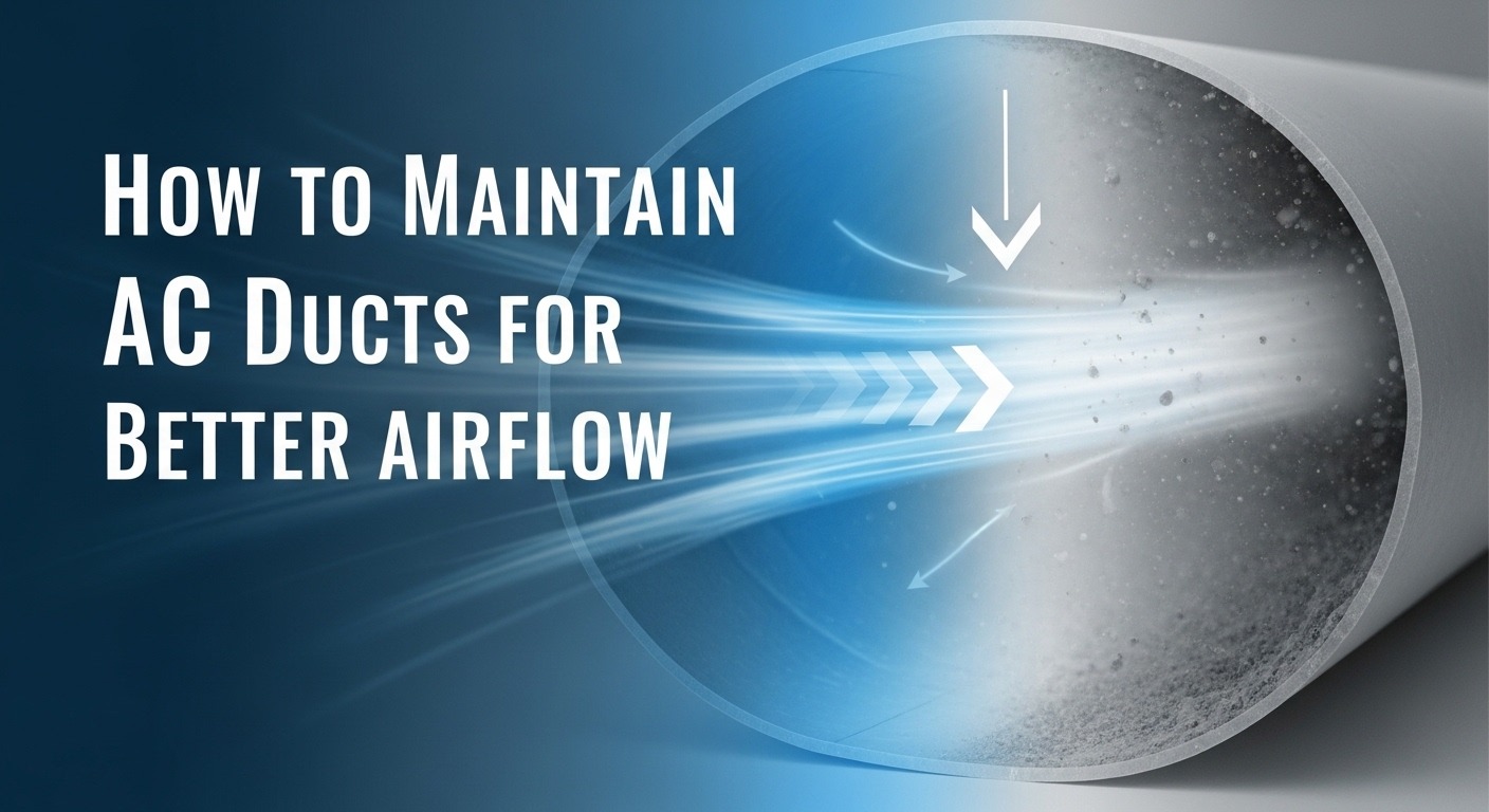 How to Maintain AC Ducts for Better Airflow